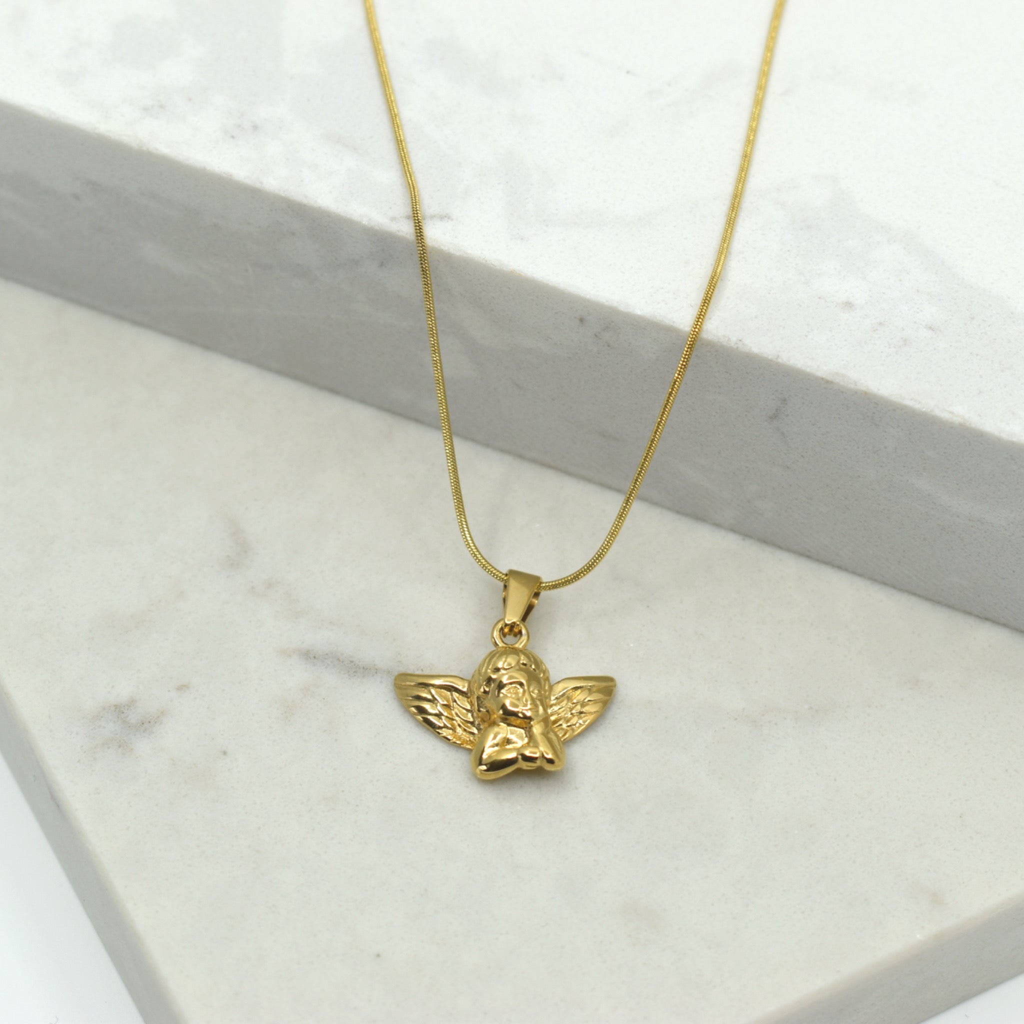 Cherub necklace store